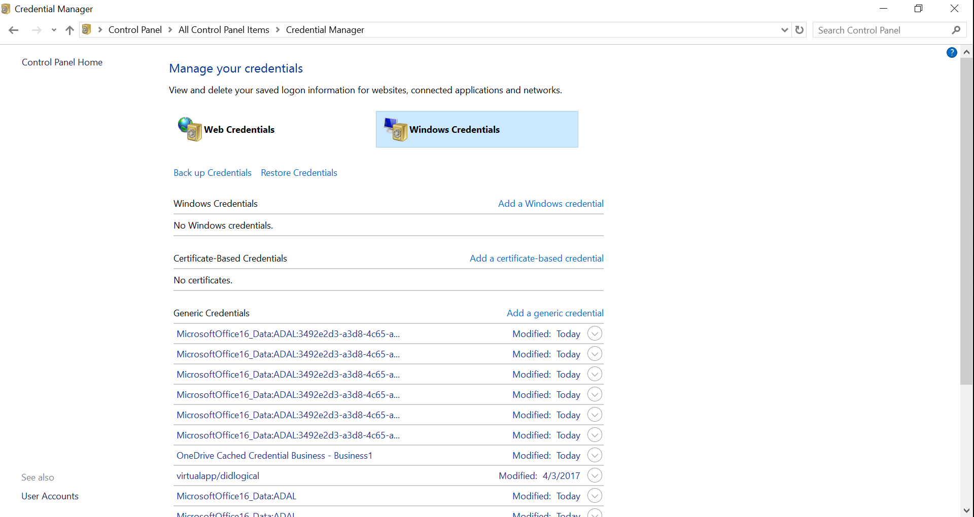 Outlook 2013: Password Prompt Reappears – Norwex